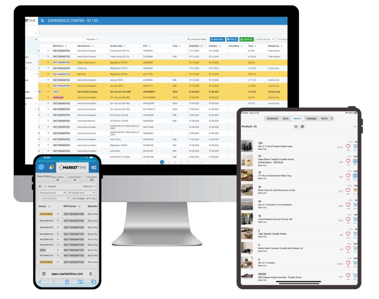 B2B Wholesale Orderwriting & B2B eCommerce | MarketTime